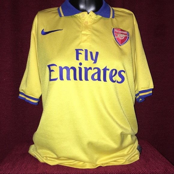 Nike | Shirts | Arsenal Authentic Drifit Soccer Jersey | Poshmark